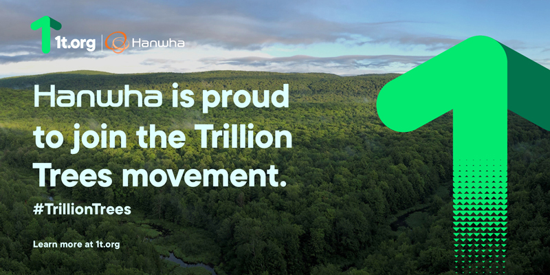 Hanwha Joins 1t.org and Launches 10th Solar Forest — Hanwha